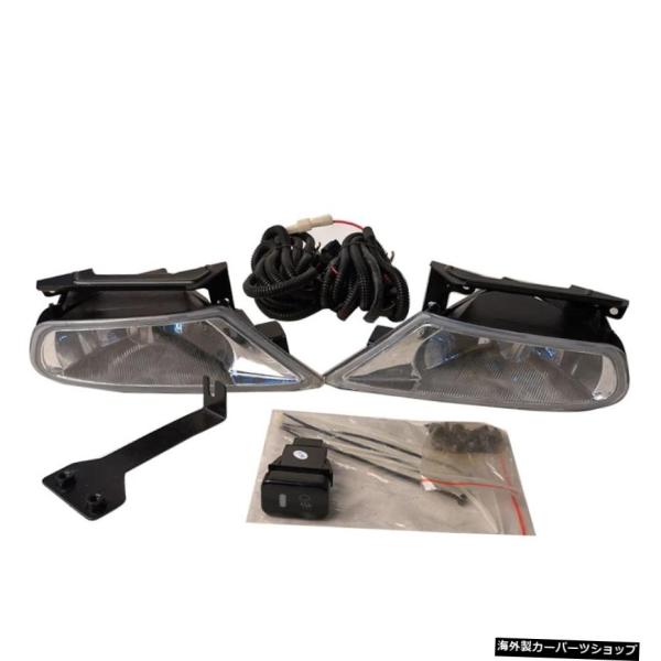 ホンダオデッセイ200520062007用カーフォグランプスイッチワイヤーグループバルブ付きペアフロントバンパーバーライト Car Fog Lamp for Honda ODYSSEY 2005 2006 2007 A Pair Front...