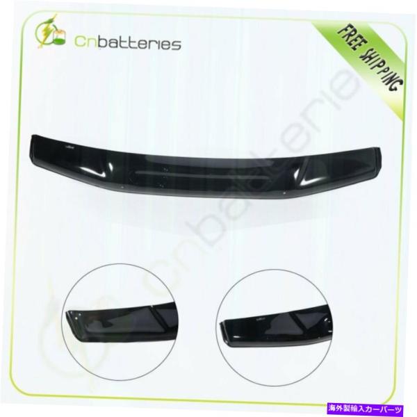 バグシールド 2005-2018のScitooの日産フロンティアフードフレクタープロテクターバグシールド SCITOO For 2005-2018 Nissan Frontier Hood flector Protector Bug Shield