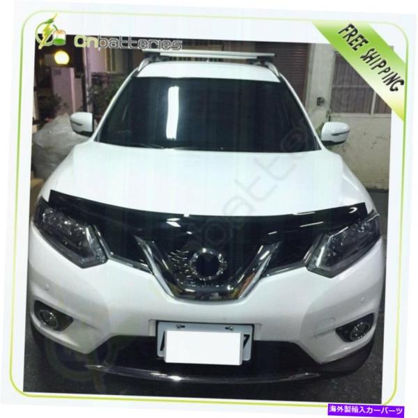 バグシールド 2014-2020のSCITOO日産ローグフードフレクタープロテクターバグシールド SCITOO For 2014-2020 Nissan Rogue Hood flector Protector Bug Shield