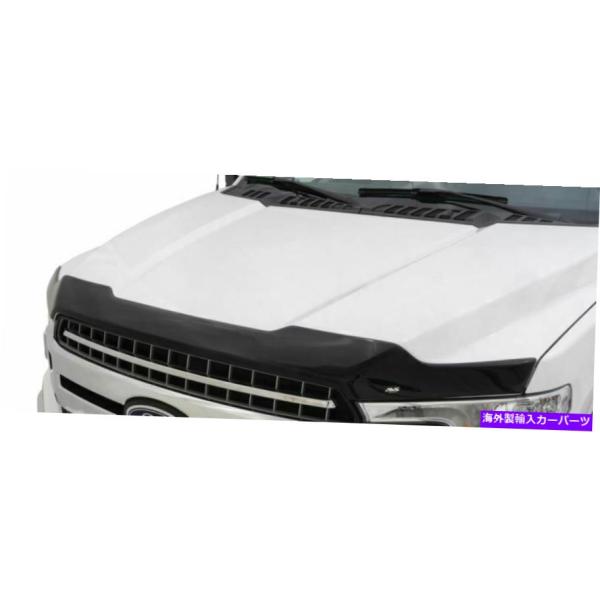 バグシールド AVS -FITS 2018 FORD Expedition Aeroskin Low Profile Acrylic Hood Shield -Smoke- AVS-Fits 2018 Ford Expedition Aer...