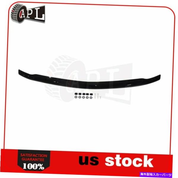 バグシールド 2014-2015シボレーシルバラード1500バグシールドフードデフレクターバグフレクターアップグレード For 2014-2015 Chevy Silverado 1500 Bug Shield Hood Deflector...