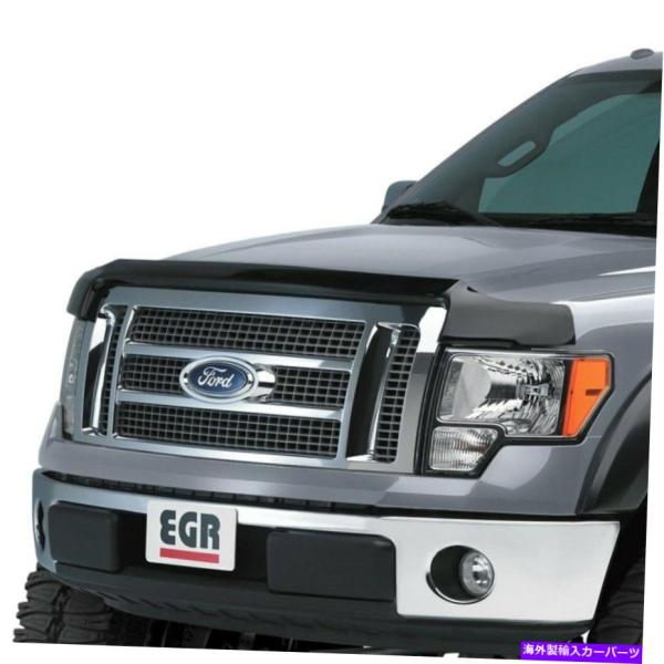バグシールド トヨタタコマ2016-2020 EGR 305081スーパーガードダークスモークフードシールド For Toyota Tacoma 2016-2020 EGR 305081 SuperGuard Dark Smoke Hood...