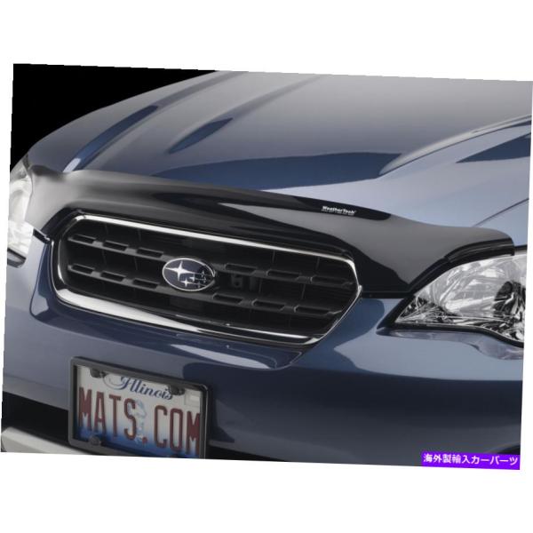 バグシールド Weathertech Stone＆Bug Deflector Hood Shood for Subaru Outback 2005-2007 WeatherTech Stone &amp; Bug Deflector Hoo...