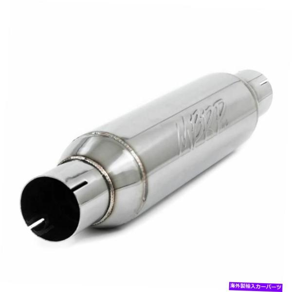マフラー MBRP共振器 - ユニバーサル共振器（R1012） MBRP Resonators - Universal Resonator (R1012)