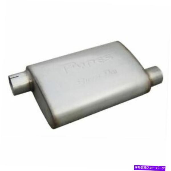 マフラー Pypes Performance MVS16 Muffler Street Pro 14in。x3in。Off/Off Pypes Performance MVS16 Muffler Street Pro 14 in. X 3 ...