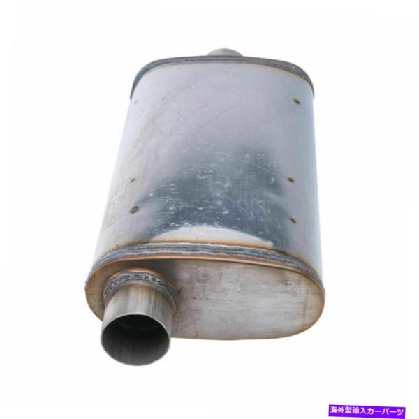 マフラー Jzz 2.5 '' In/Out Spiral Exhat Muffler 230*103mmボディ共鳴装置514mm共振器 Jzz 2.5'' in/out Spiral Exhaust Muffler 230*103mm B...