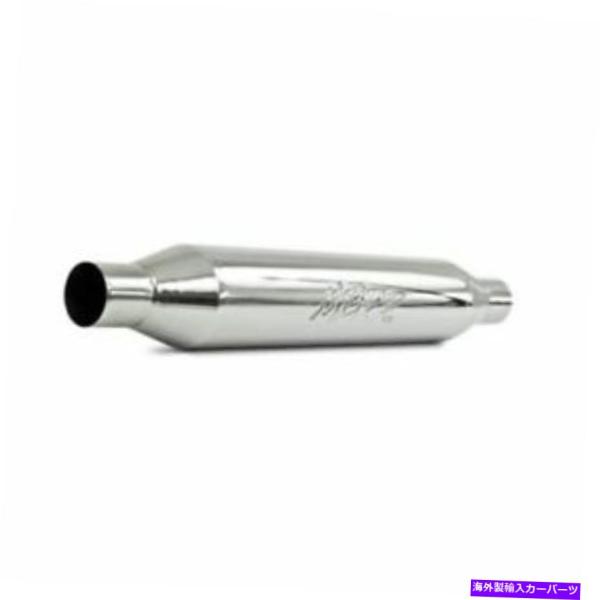 マフラー MBRP R1015ユニバーサル共振器2.25 "インレット/アウトレット22 in l x 4 in h x 4 in w MBRP R1015 Universal Resonators 2.25" Inlet/Outlet 2...