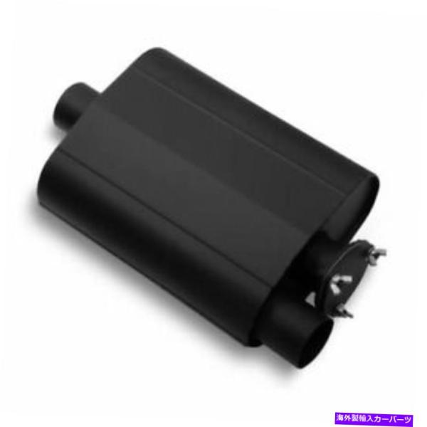 マフラー FlowTech 505222LTマフラーウォーロック2 1/2インチインレット/デュアル2 1/2インチアウトレット Flowtech 50522FLT Muffler Warlock 2 1/2 in. Inlet/Dual ...