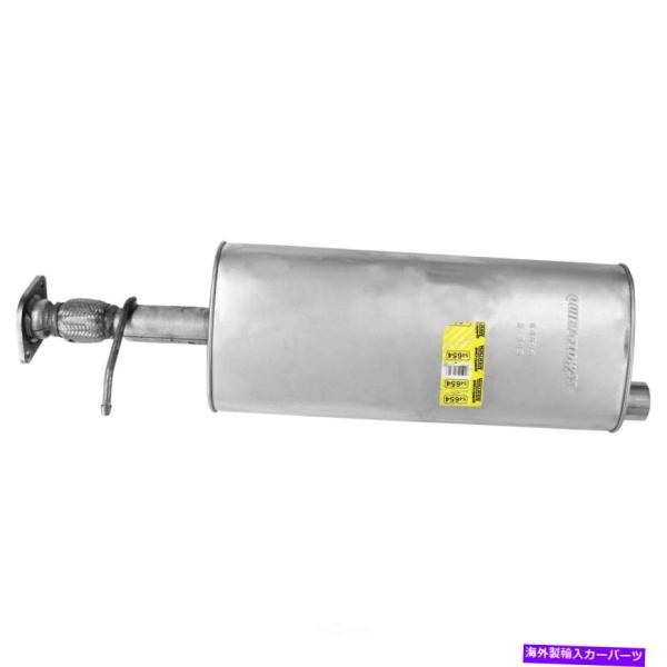 マフラー 排気マフラーアセンブリキエットフローSSウォーカー54654 Exhaust Muffler Assembly-Quiet-Flow SS Walker 54654