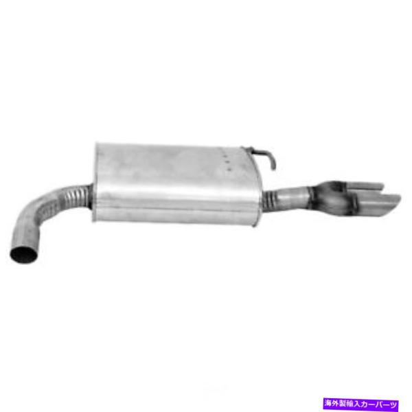 マフラー 排気マフラーアセンブリ - キエットフローSSマフラーアセンブリウォーカー53687 Exhaust Muffler Assembly-Quiet-flow Ss Muffler Assembly Walker 53687