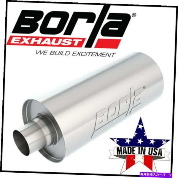 マフラー Borla 400024 XR-1ステンレスマルチコアレーシングマフラー Borla 400024 XR-1 Stainless Multicore Racing Mufflers