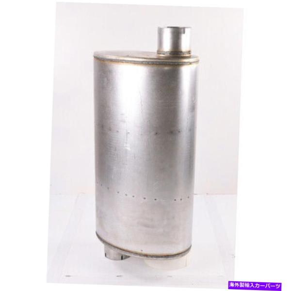 マフラー パワー製品M2-5510x15マフラータイプ2エンドインレット /エンドアウトレット /オフセット Power Products M2-5510X15 Muffler Type 2 End Inlet / End Outlet /...