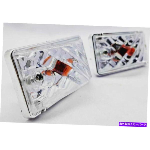 サイドマーカー ダイハツタフトロッキーフェロザペアフロントサイドシグナルランプ Daihatsu Taft Rocky Feroza PAIR FRONT SIDE SIGNAL LAMP