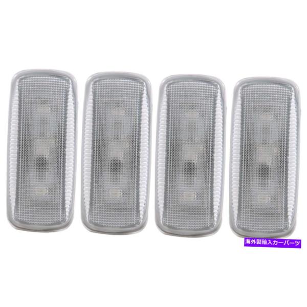 サイドマーカー Anzo USA PN 861106 LED DECALLE FENDER SIDE MARKER LIGHTS RAM 10-15用クリアレンズ Anzo USA PN 861106 LED Dually Fender S...