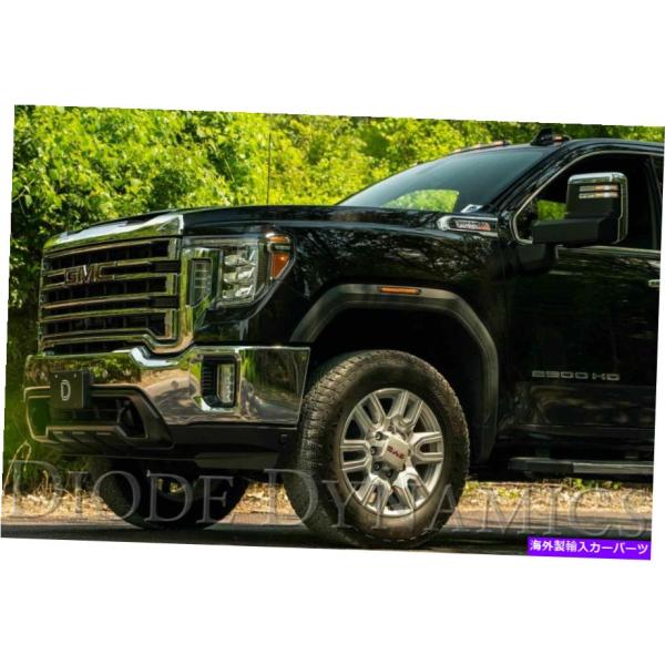 サイドマーカー ダイオードダイナミクスDD5125クリアLEDサイドマーカー2020-2021 GMC Sierra 2500 3500 HD Diode Dynamics DD5125 Clear LED Sidemarkers 2020...