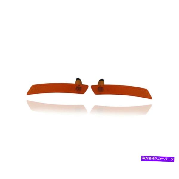 サイドマーカー 07-15のサイドマーカーライトミニクーパーペア63132751332、63132751331 CAPA Side Marker Light for 07-15 Mini Cooper Pair 63132751332, 6...