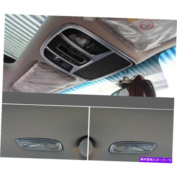 クロームカバー Kia Sorento L Chrome Front + Lear Reading Light Lamp Cover（2015-2016）sの場合 For Kia Sorento L Chrome Front + Rear ...