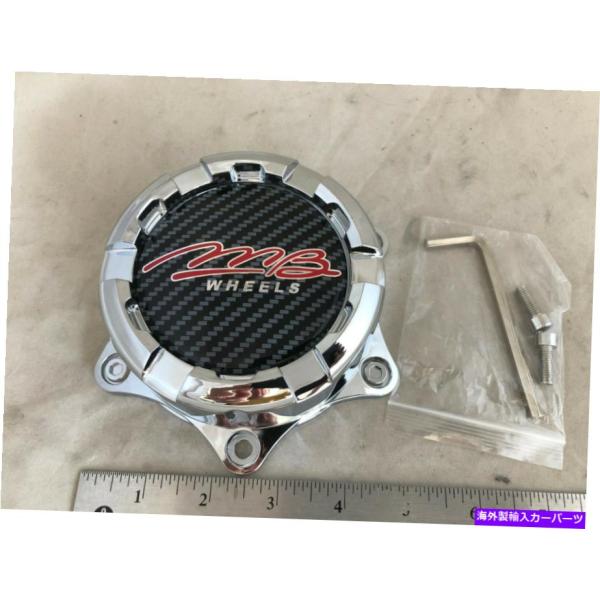 クロームカバー MBモータースポーツカオス6ラグショートクロムホイールリムハブカバーセンターキャップC-324-1 MB Motorsports CHAOS 6 Lug SHORT Chrome Wheel Rim Hub Cover Ce...
