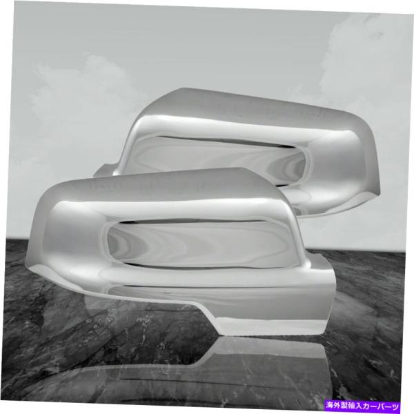 クロームカバー 2019-2020 RAM 1500のターン信号付きクロムアッパーミラーカバーカバー Auto Reflections Chrome Upper Mirror Covers w/Turn Signal for 2019-20...