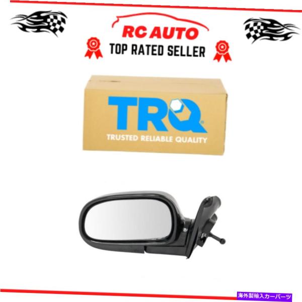 USミラー TRQマニュアルリモートミラーLH左ドライバーサイド93-97トヨタカローラ TRQ Manual Remote Mirror LH Left Driver Side for 93-97 Toyota Corolla