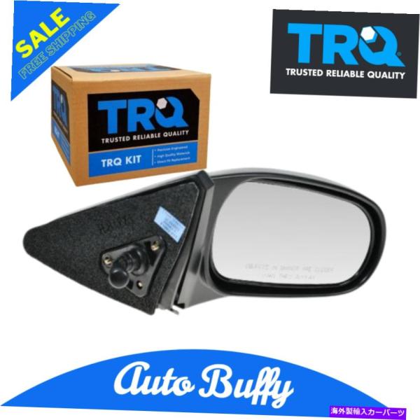 USミラー TRQマニュアルリモートサイドビュードアミラー96-00ホンダシビックの助手席 TRQ Manual Remote Side View Door Mirror Passenger Side for 96-00 Honda Civic