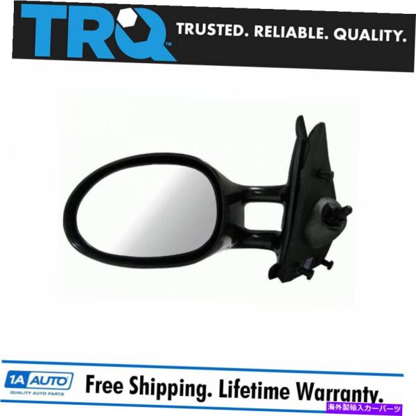 USミラー TRQマニュアルリモートサイドビュードアミラーLHドライバーサイドストラタスブリーズ TRQ Manual Remote Side View Door Mirror LH Driver Side for Stratus Breeze