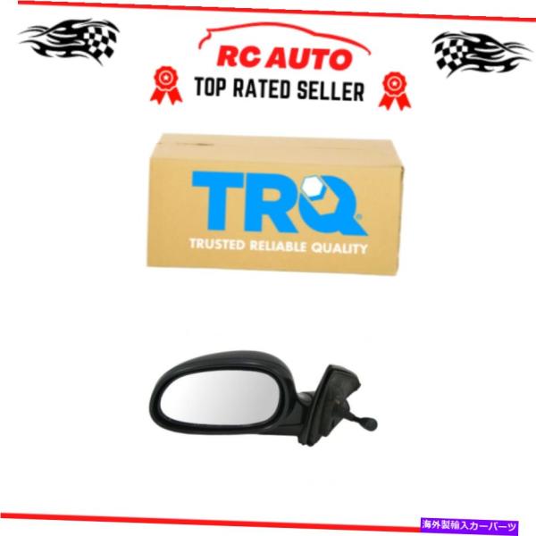 USミラー TRQマニュアルリモートミラーLH左手ドライバーサイドドア92-95ホンダシビック TRQ Manual Remote Mirror LH Left Hand Driver Side Door for 92-95 Honda C...