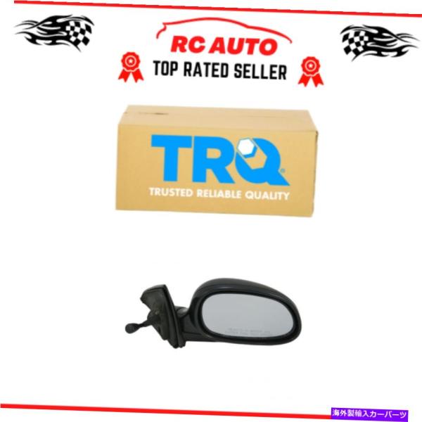 USミラー TRQマニュアルリモートミラーRH右助手席側ドア92-95ホンダシビック TRQ Manual Remote Mirror RH Right Passenger Side Door for 92-95 Honda Civic