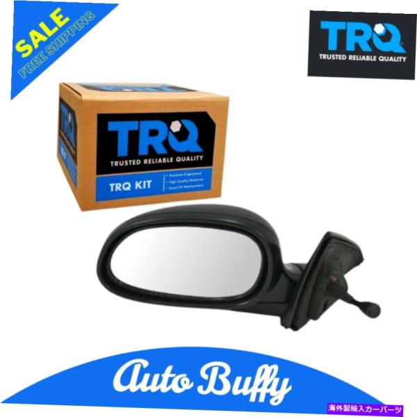 USミラー TRQマニュアルリモートミラーLH左手ドライバーサイドドア92-95ホンダシビック TRQ Manual Remote Mirror LH Left Hand Driver Side Door for 92-95 Honda C...