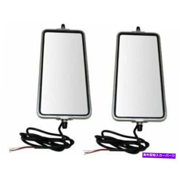 USミラー TRQドアミラーセットは、Peterbilt 384 2008-2016 47pytrに適合します TRQ Door Mirror Set fits Peterbilt 384 2008-2016 47PYTR