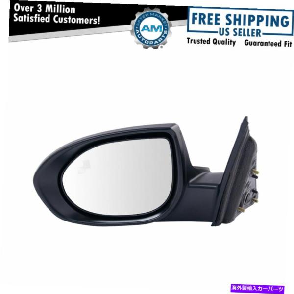 USミラー ミラーパワー加熱された水たまりライトブラインドスポットモニターペイントLH側に合う Mirror Power Heated Puddle Light Blind Spot Monitor Paint to Match LH Side