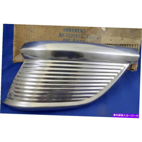 trim panel 1955 Mercury Nos Fomoco右後部クォーターパネルストーンガードトリムモールディング 1955 Mercury NOS FOMOCO Right Rear Quarter Panel Stone Gu...