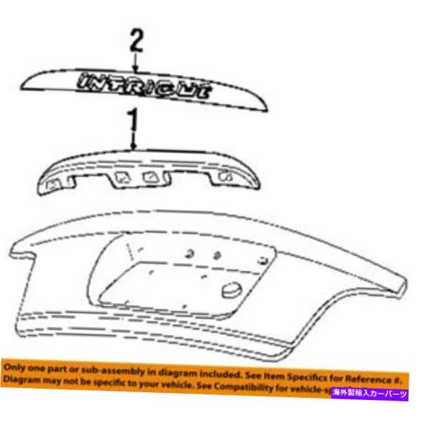 trim panel Oldsmobile GM OEM 01-02陰謀トランクリッドフィニッシュパネルトリム10430474 Oldsmobile GM OEM 01-02 Intrigue Trunk Lid-Finish Panel ...