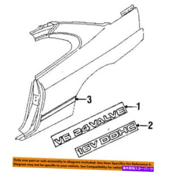 trim panel Dodge Chrysler OEM Exterior Triom-Quarter Panel-Body Side Molding Left MR747039 Dodge CHRYSLER OEM EXTERIOR T...