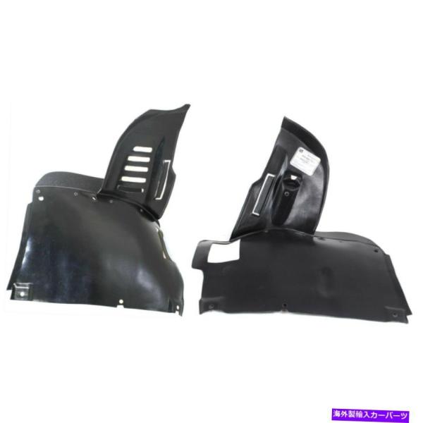 Engine Splash Shield 2の97から2000 BMW 528i 540i低く設定については左右のサイドエンジンスプラッシュシールド Left &amp; Right Side Engine Splash Shield Fo...