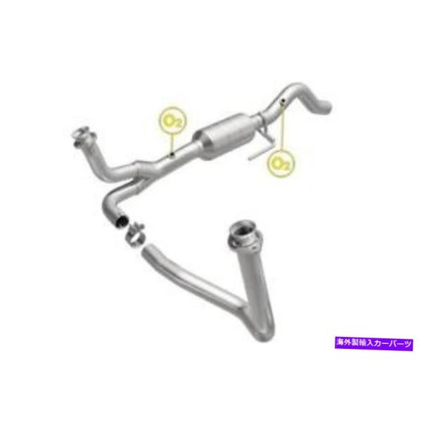 触媒 Durangoのためのマグナフロー2.5 "のin / out direct-ft重金属触媒コンバーター＃93217 MagnaFlow 2.5"IN/OUT DIRECT-FT HEAVY METAL CATALYTIC CONVE...