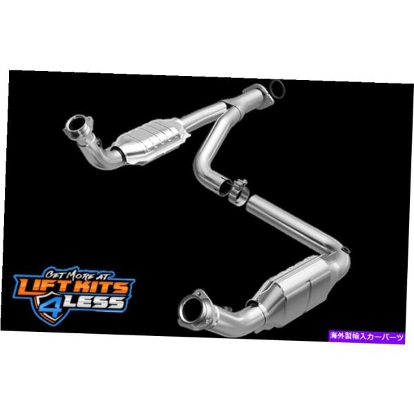 触媒 MagnaFlow 49644 3 "入口/出口直接FIT触媒CNVRTR 2007-2010 Chevry MagnaFlow 49644 3" Inlet/Outlet Direct Fit Catalytic Cnvrtr fo...