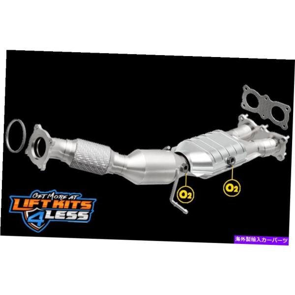 触媒 MAGNAFLOW 52005 2.250「入口/ 2.500」コンセントDF触媒CNVRTR 2010-2014 S80 MagnaFlow 52005 2.250" Inlet/2.500" Outlet DF Catalytic...