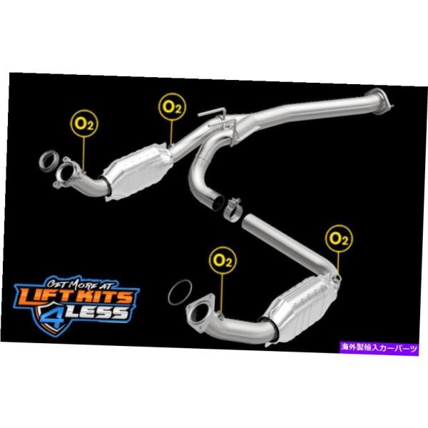 触媒 MAGNAFLOW 455031 2.5 "吸気/出口DF CA触媒CNVRTR FOR EXPRESS 1500 MagnaFlow 455031 2.5" Inlet/Outlet DF CA Catalytic Cnvrtr f...