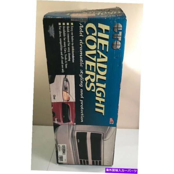 USヘッドライト GTSヘッドライトカバーシボレーカプライズ1991クリアオープンボックス新しい古い在庫Impala SS GTS Headlight Covers Chevy Caprice 1991 Clear Open Box New...