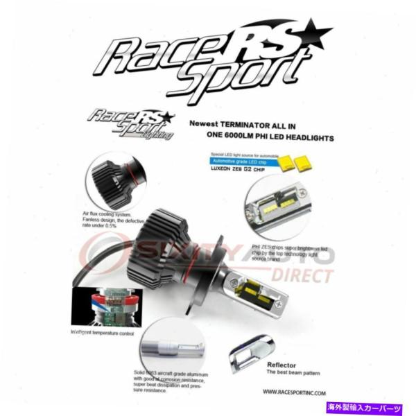 USヘッドライト 2011-2015 Lexus ES350のレーススポーツヘッドライト変換キット - 電気AI Race Sport Headlight Conversion Kit for 2011-2015 Lexus ES350 -...