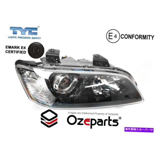 USヘッドライト RH右ヘッドライトランプCalais＆SSVプロジェクター用ホールデンコモドレVE S1 06~10 RH Right Head Light Lamp CALAIS &amp; SSV Projector For Hold...