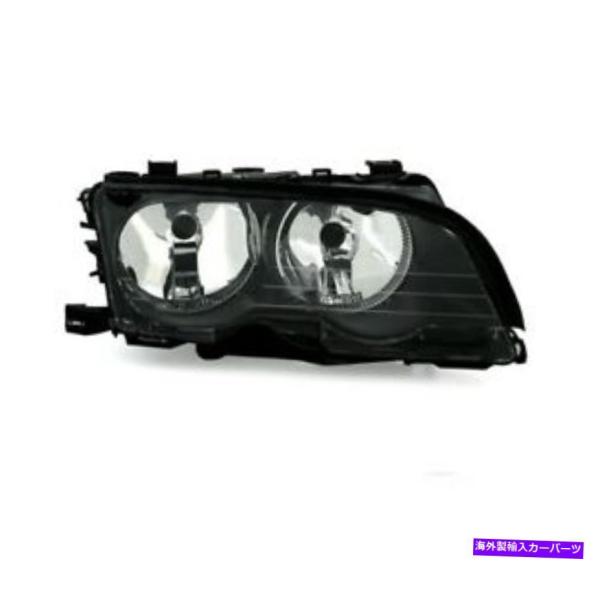 USヘッドライト BMW 3シリーズE46サロンツーリング1998-2001ブラックVP604R右ヘッドライトRHT BMW 3 SERIES E46 SALOON TOURING 1998-2001 BLACK VP604R RIGHT ...