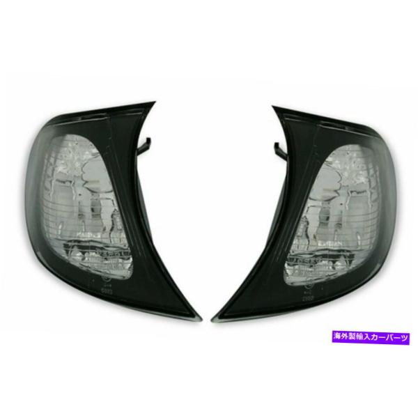 USテールライト BMW 3-Serien E46 01-05 Black Rand送料無料KPBM22WN XI Frontindikatorer for BMW 3-serien E46 01-05 Black RAND Free Sh...