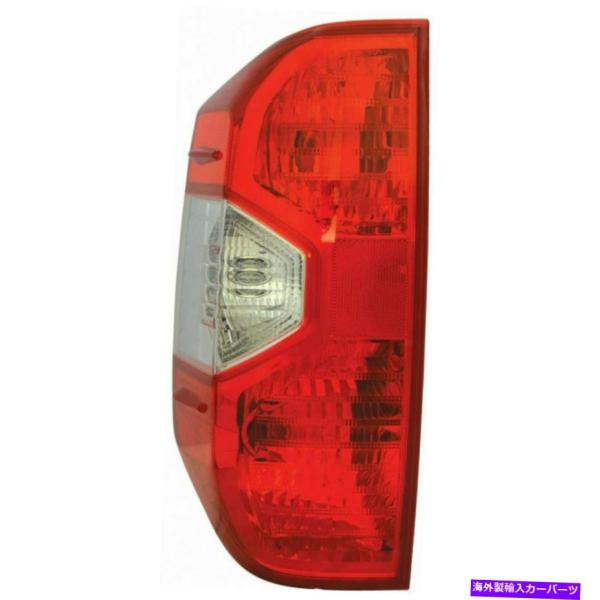 USテールライト TOYOTAツンドラテールライト2014-2017ドライバーサイドカーバ認定 Fits Toyota Tundra Tail Light 2014-2017 Driver Side CAPA Certified
