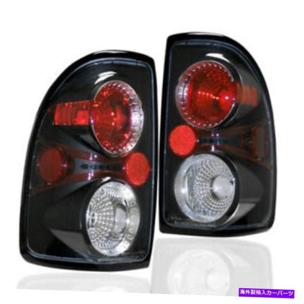 USテールライト 1997年から2004年Dakota 2DR / 4DR AltezzaリアテールブレーキライトL + Rペアブラックセット FOR 1997-2004 DAKOTA 2DR/4DR ALTEZZA REAR TAIL B...