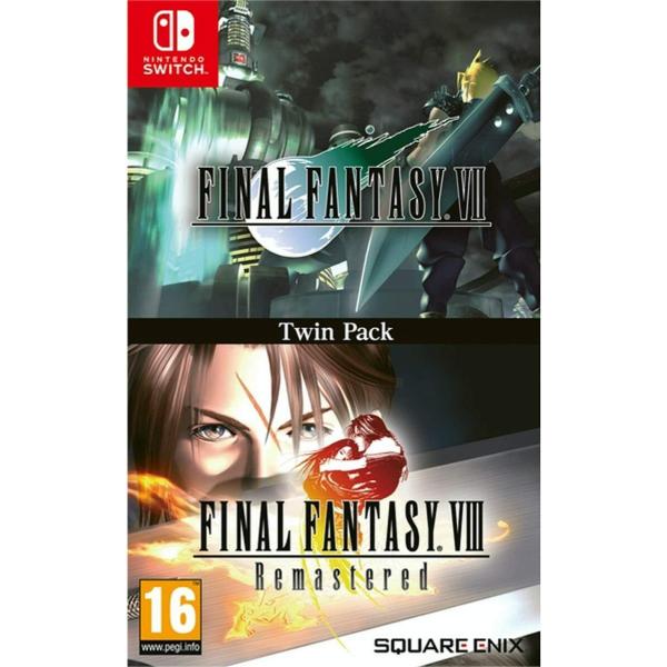 【ファイナルファンタジーVII &amp; VIII ツインパック スイッチ】『ファイナルファンタジーVII &amp; VIII Remastered Twin Pack』は、スイッチで遊べるRPGの名作2本がセットになったお得なパッケー...