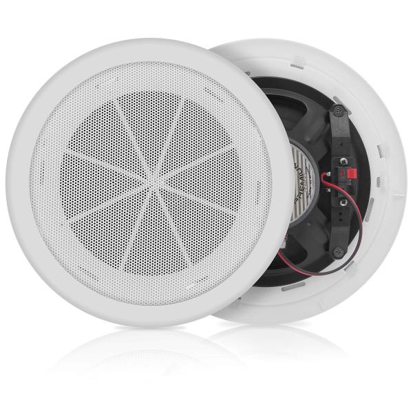 商品名: Pyle パイル Home PDICS6 6.5-Inch Full Range In-Ceiling Flush Mount Enclosure スピーカー システム 【並行輸入品】 6.5” Ceiling Wall Moun...