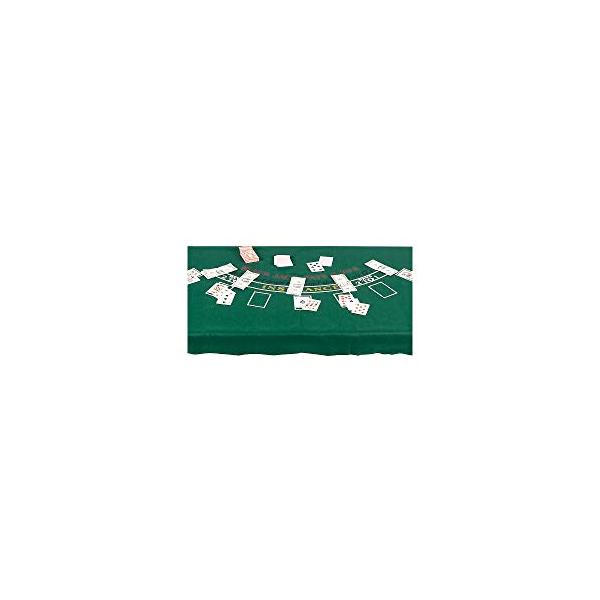 商品名: Amscan Casino Felt Game Blackjack Table Covers Amscan Blackjack Table Cover, 6ft, Greenブランド: Amscan商品サイズ: 6ft.高さ: 2...