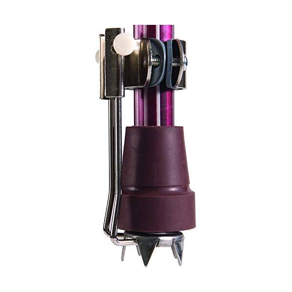 商品名: DMI 5 Prong Ice Grip Attachment for Canes or Crutches by Duro-Med [並行輸入品] DMI Retractable 5 Prong Attachment Tip fo...